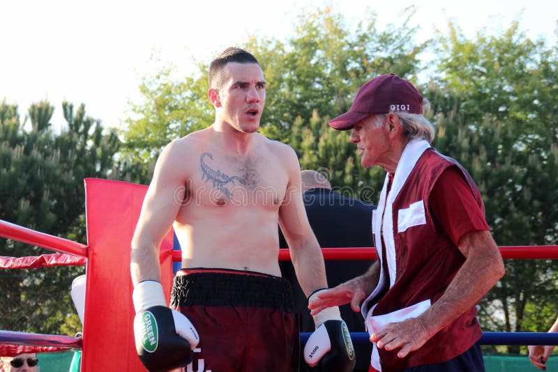 Luca Tassi boxer editorial photography. Image of italy - 24656737