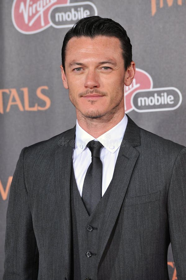 Lucas Evans, foto de archivo editorial. Imagen de immortals - 22801138