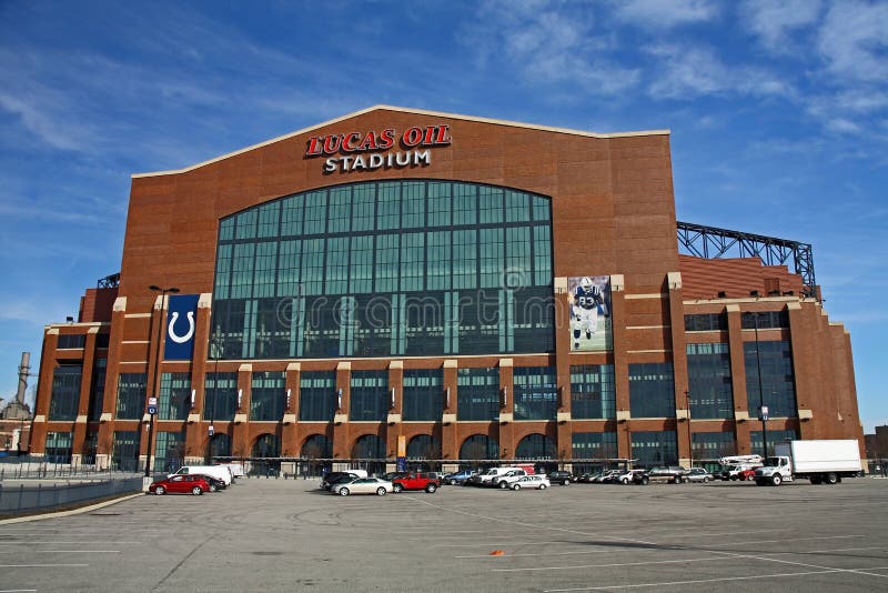 Lucas Oil Stadium editorial image. Image of superbowl - 22779555