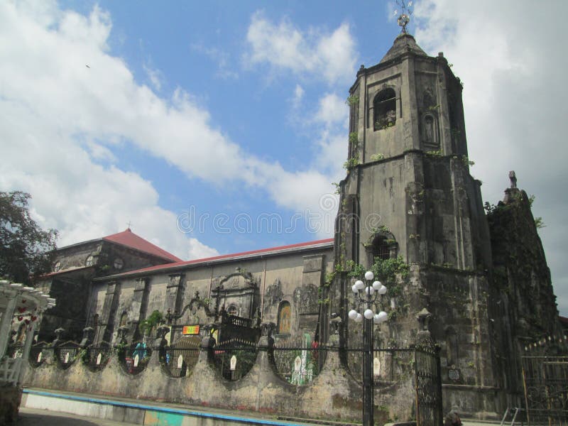 Lucban Church stock image. Image of quezon, trip, lucban - 46287331
