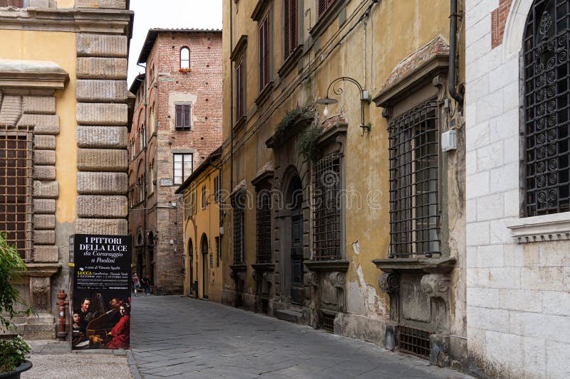 Lucca is Italy City Located in Tuscany Editorial Stock Photo - Image of ...