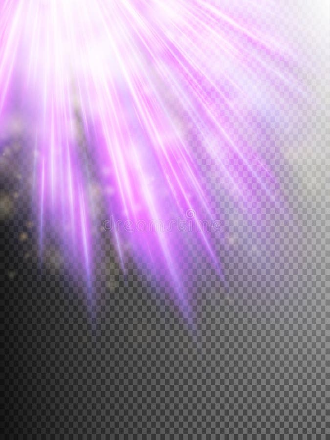 Luce viola luminosa ENV 10 illustrazione vettoriale. Illustrazione di ...