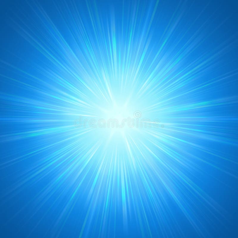 Luces azules brillantes stock de ilustración. Ilustración de flama ...