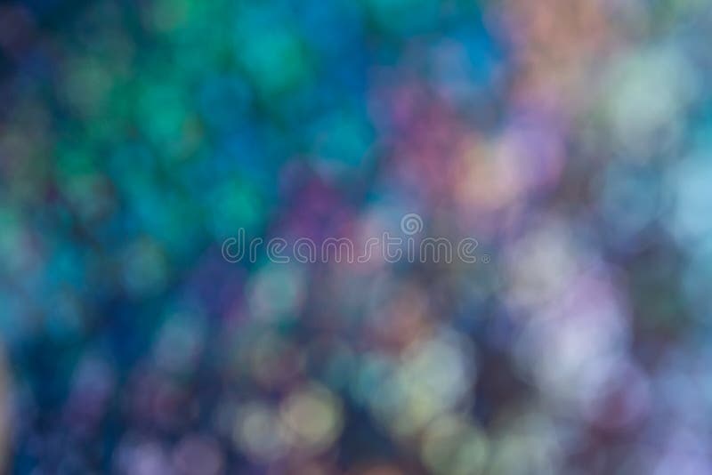 Luces Circulares Multicolores Difuminadas Foto de archivo - Imagen de ...