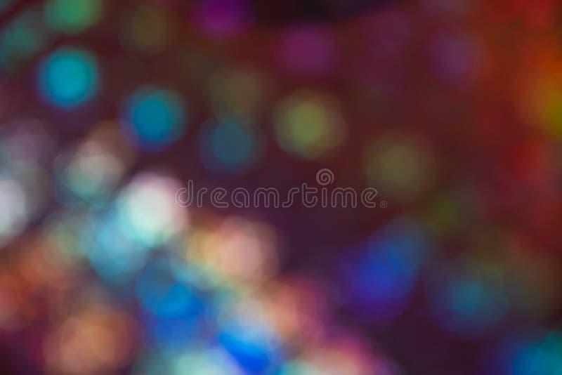 Luces Circulares Multicolores Difuminadas Imagen de archivo - Imagen de ...