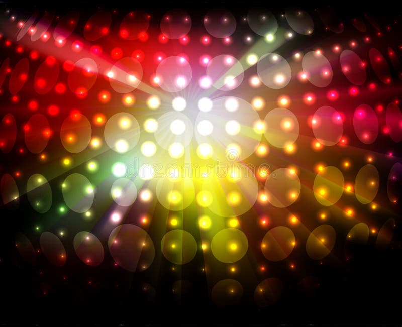 Luces del vector ilustración del vector. Ilustración de anuncie - 18182260