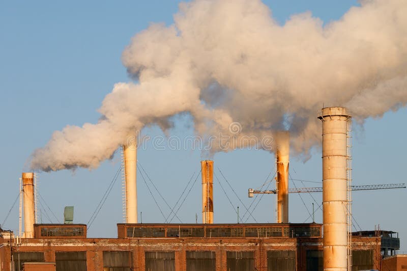 Luchtvervuiling stock afbeelding. Image of damp, smog - 2054299