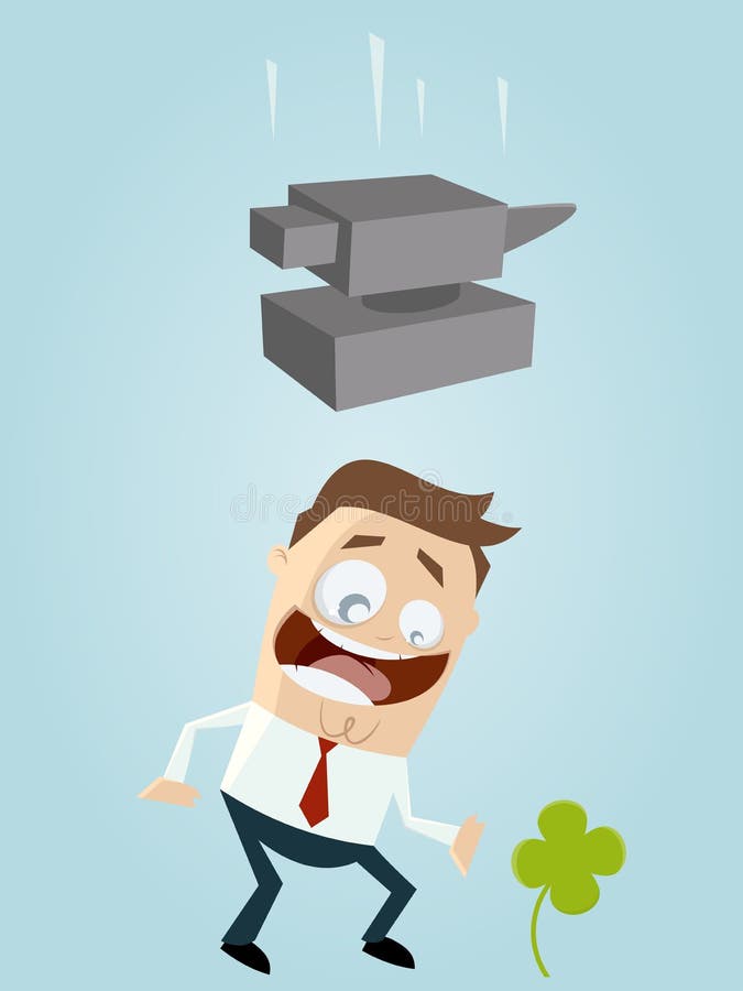 Luck and bad luck stock illustration. Illustration of unlucky - 32003549