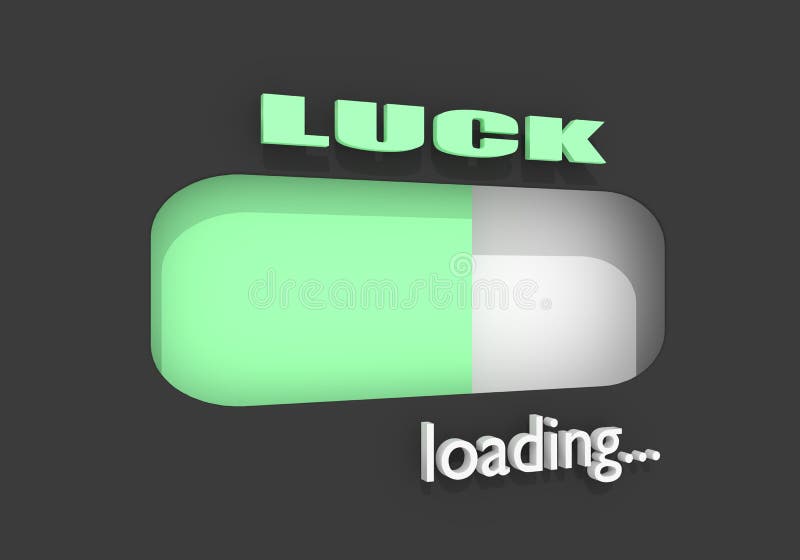 Luck meter concept stock illustration. Illustration of equipment ...
