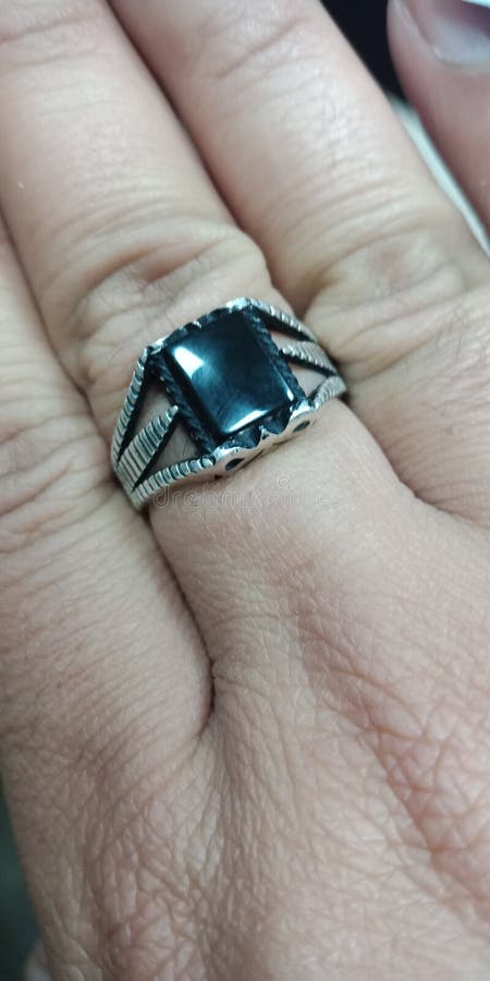 Luck Ring in finger stock image. Image of stone, beautiful - 108015065