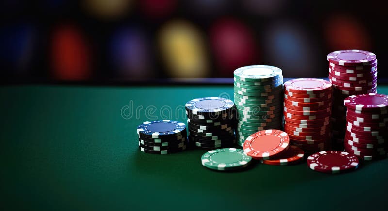 Luck in the Stack, Realistic Empty Casino Chips for Endless Gaming ...