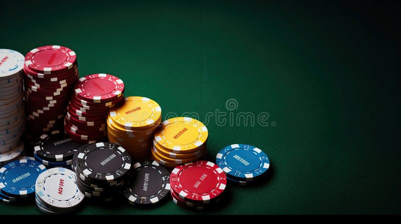 Luck in the Stack, Realistic Empty Casino Chips for Endless Gaming ...