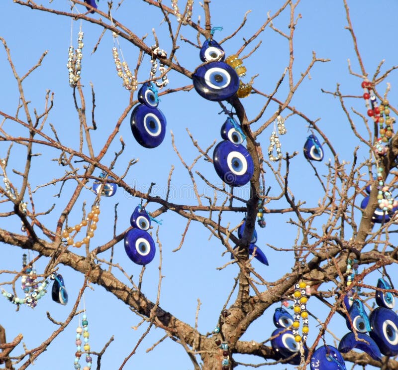 Lucky Charm: Evil Eyes from Turkey Stock Photo - Image of popular ...