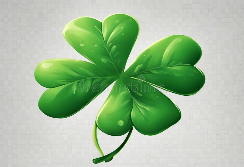 Lucky Clover Patrick Transparent Background St Leaf Green Illustration ...