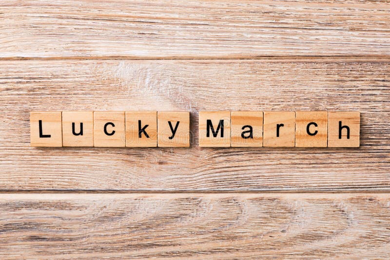 March 1st. Wood Cube Calendar with Date of Month and Day, Pink Flowers ...