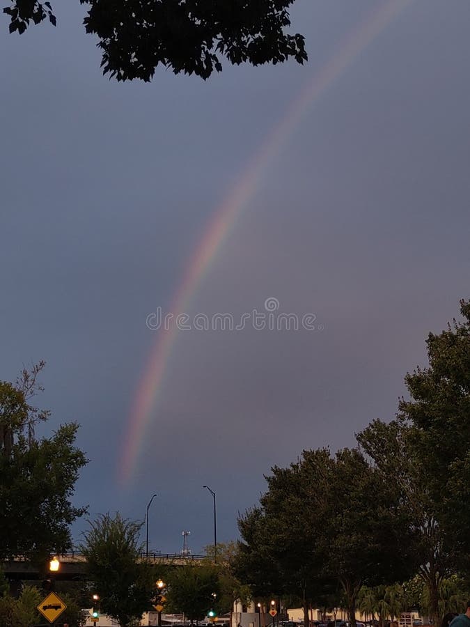 Rainbows luck of colors stock image. Image of distance - 258384391