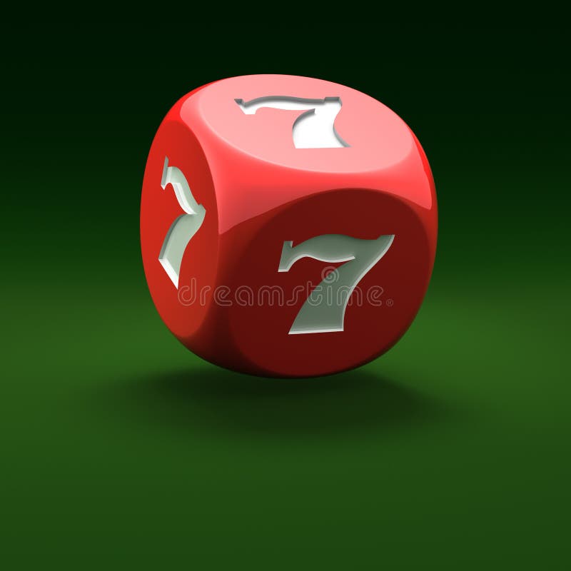 Lucky Number Seven Stock Illustrations – 846 Lucky Number Seven Stock ...