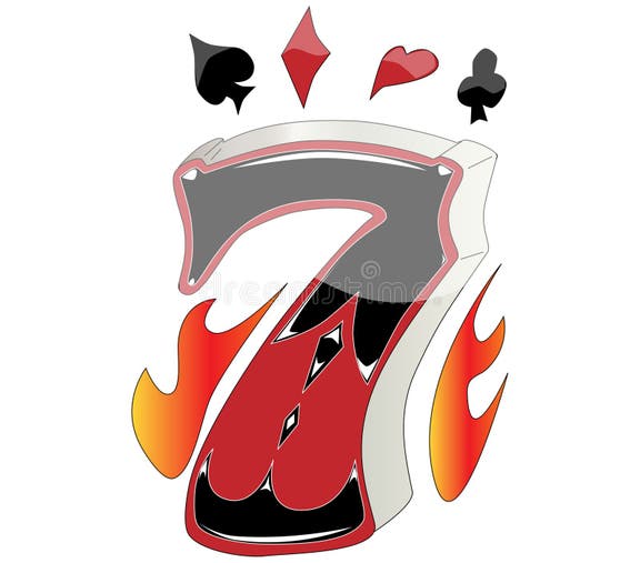 Lucky Number Seven Stock Illustrations – 1,576 Lucky Number Seven Stock ...