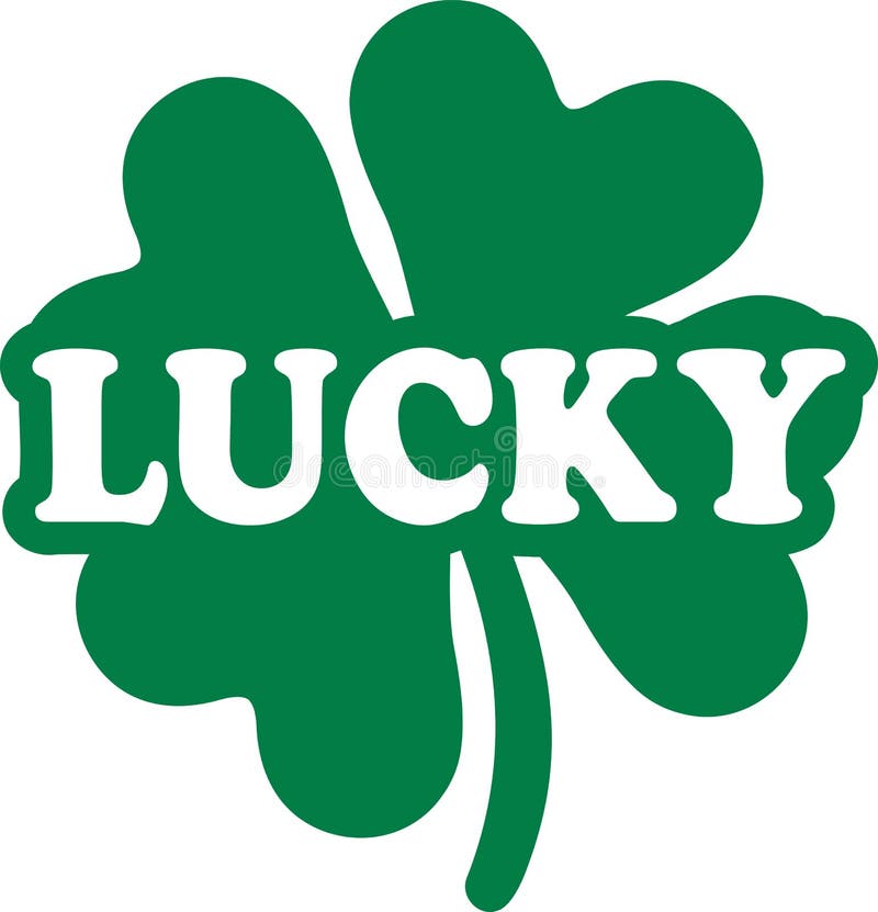 Lucky St. Patrick`s Day Design Stock Vector - Illustration of ...