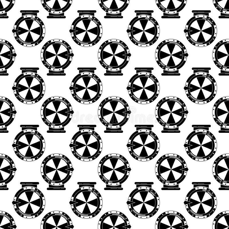Lucky Wheel Pattern Seamless Vector Stock Vector - Illustration of logo ...