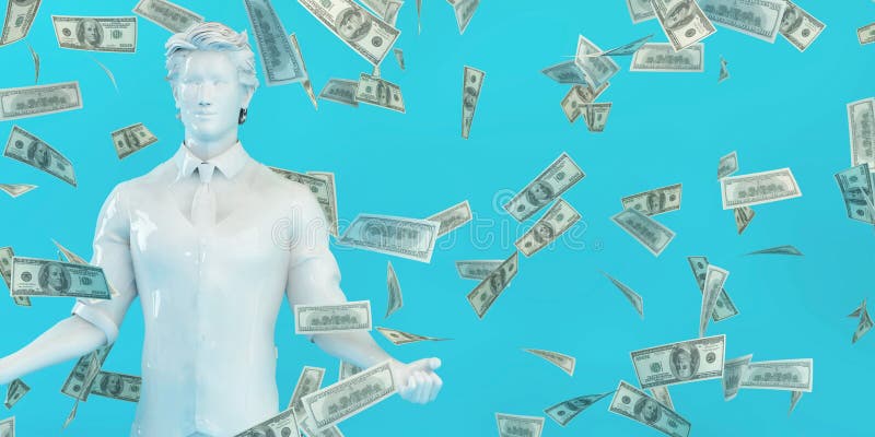 Lucky Winner stock photo. Image of celebrating, money - 285993870