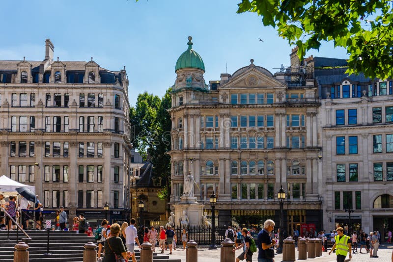 Ludgate Hill Street in London, UK Editorial Photography - Image of ...