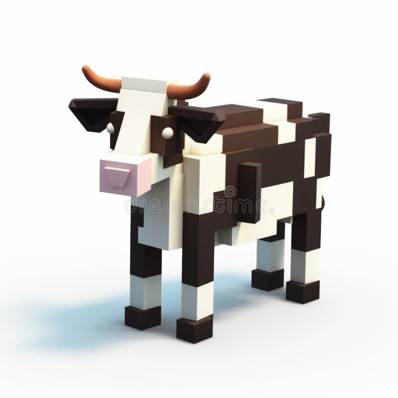 Ludic Cow: a Realistic yet Stylized Object-oriented Maya Render Stock ...