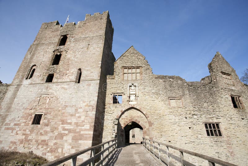 Ludlow Castle stock photo. Image of tower, ruins, historic - 13261808