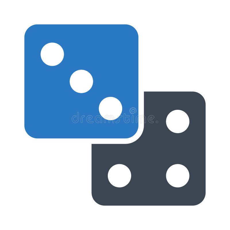 Ludo Glyph Color Vector Icon Stock Vector - Illustration of ludo ...