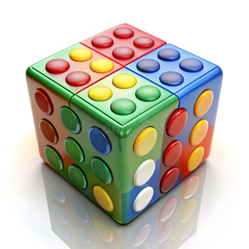 Ludo cube stock illustration. Illustration of digitally - 340449232