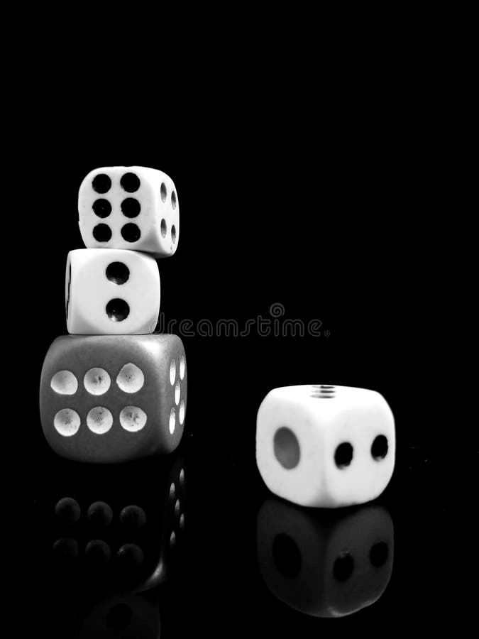 Ludo Dice in Action with a Close Shot Stock Photo - Image of gambling ...