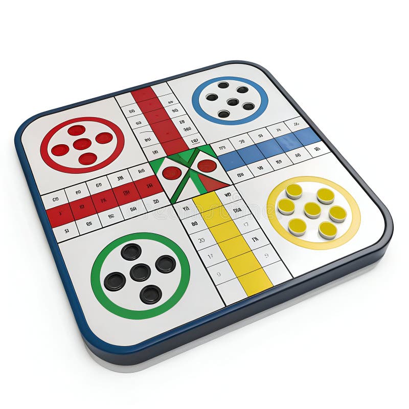 Ludo Icon 3D Render stock illustration. Illustration of piece - 356390916