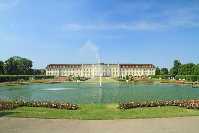 Ludwigsburg Palace stock image. Image of landmark, architecture - 28833807