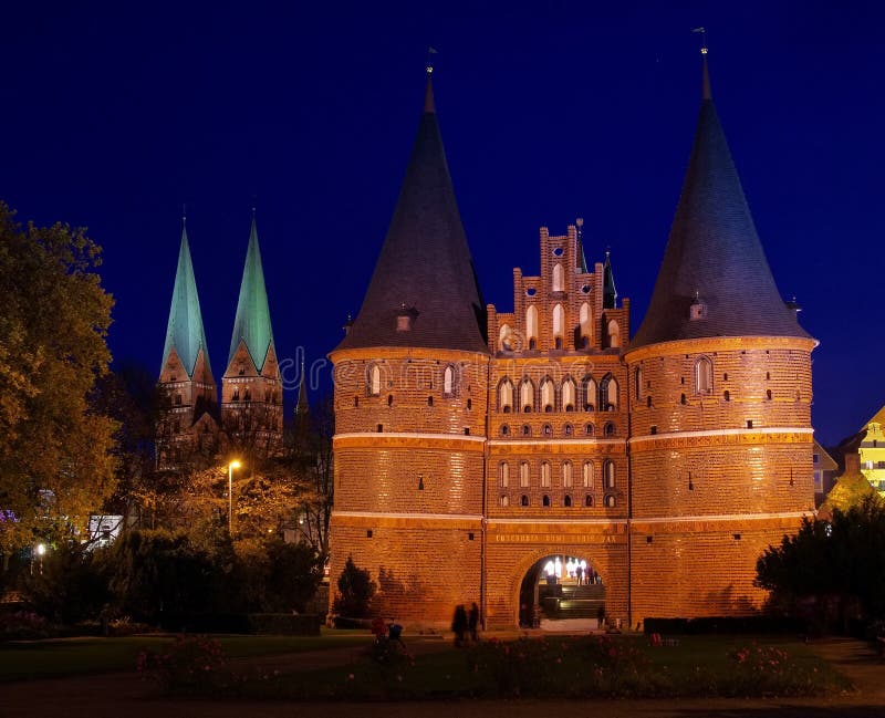 Lubeck stock photo. Image of germany, landmark, luebeck - 30573838