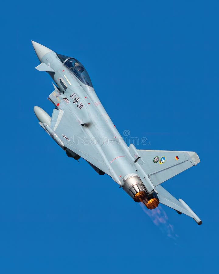 Luftwaffe Eurofighter Typhoon Editorial Photo - Image of tigermeet ...