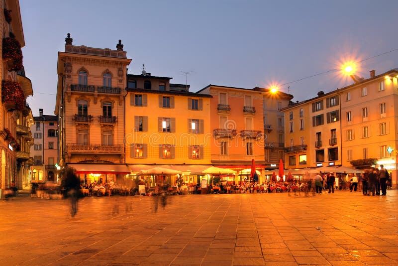 Lugano, Svizzera fotografia stock. Immagine di svizzera - 27248238