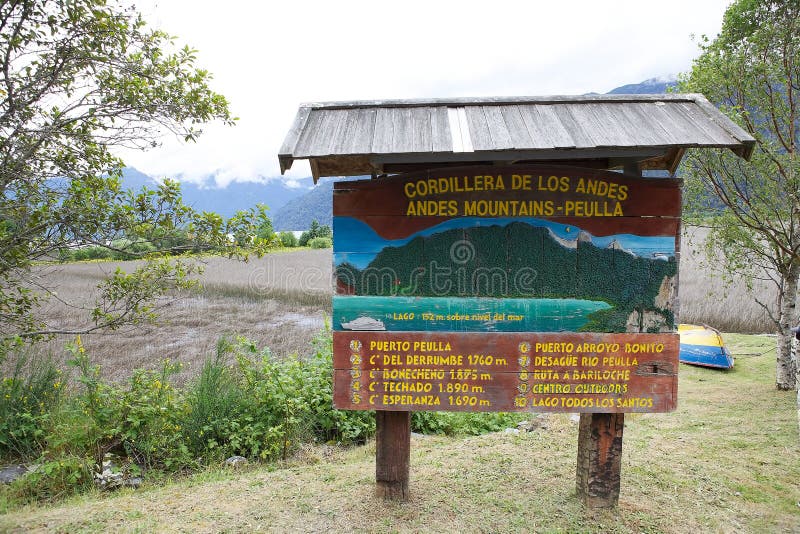 Lugar de Peulla, Chile fotografía editorial. Imagen de lugar - 91368727
