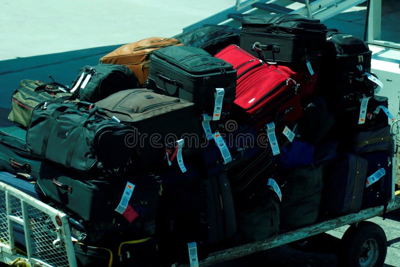Luggage stock image. Image of tagged, stacked, stack, baggage - 485577