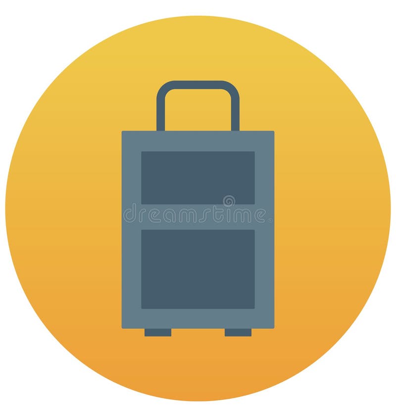 Luggage, Baggage Isolated Vector Icon Which Can Be Easily Edit or ...