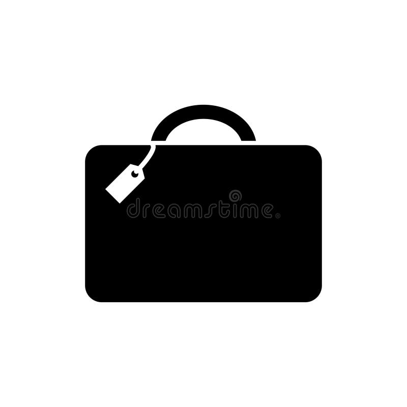 Luggage Icon Flat Vector Template Design Trendy Stock Vector ...