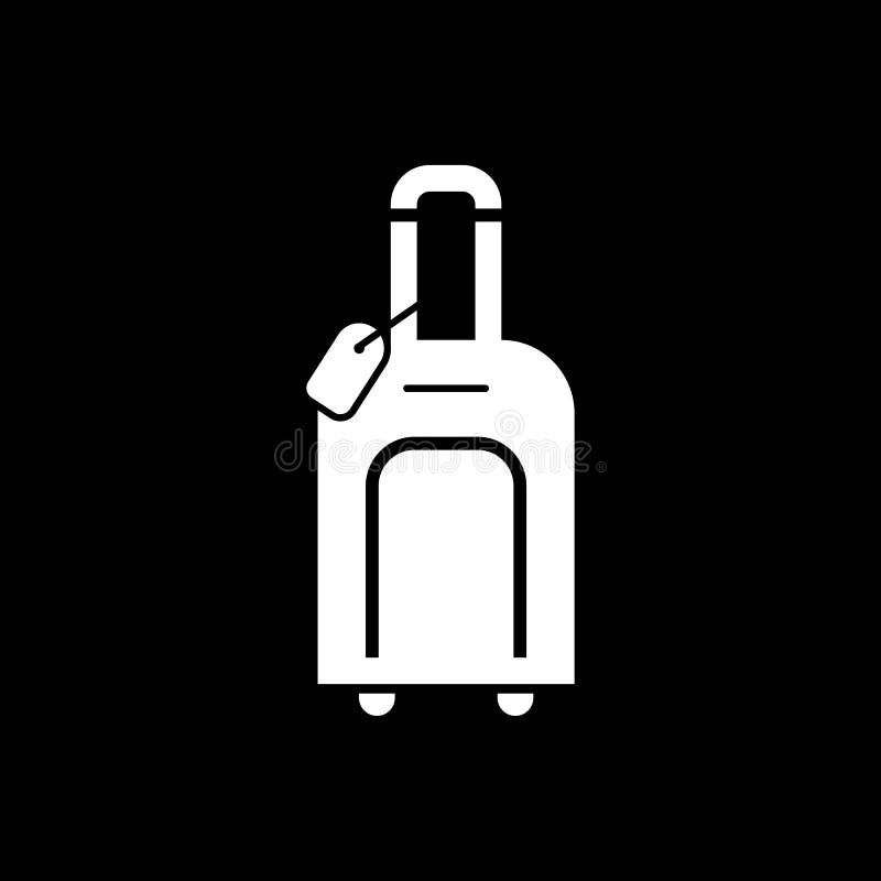 Luggage Icon Simple Flat Style Vector Illustration. Baggage Symbol ...