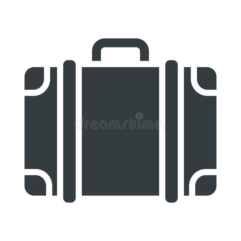 Luggage Icon Vector Design Template Stock Illustration - Illustration ...