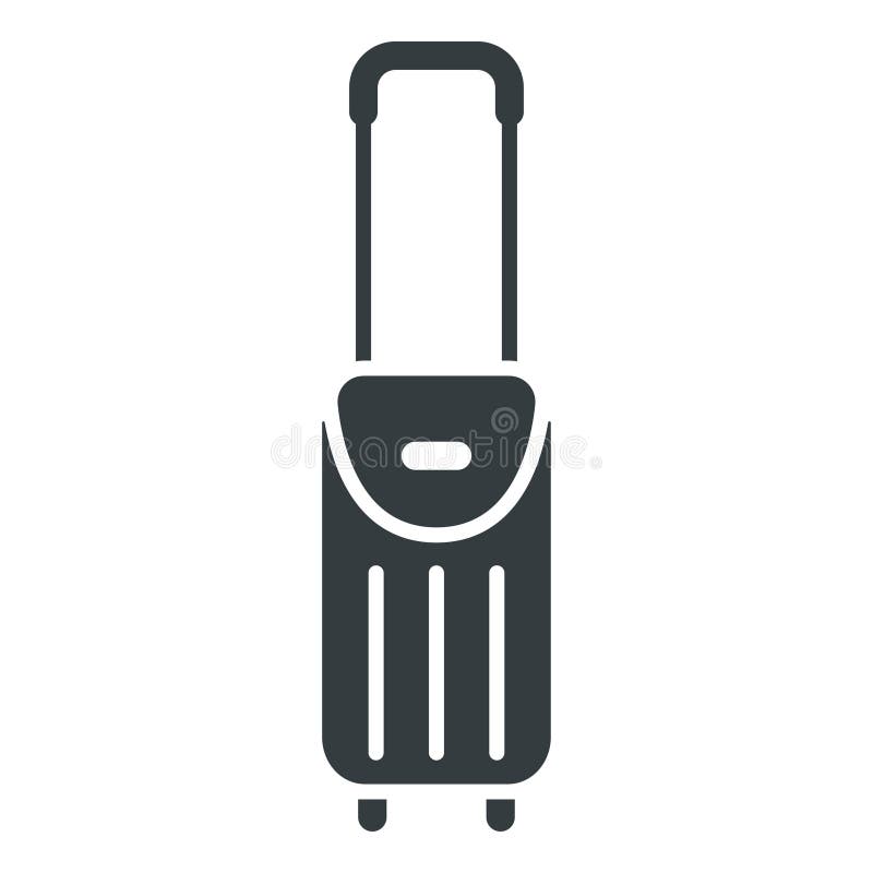 Luggage Icon Set. Vector Illustration of Thin Line Icons for Travel ...