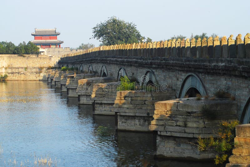 Arch bridge stock photo. Image of balusters, decorative - 48343712