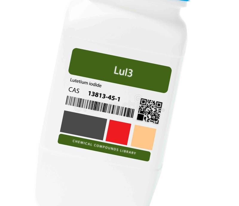 LuI3 - Lutetium Iodide stock image. Image of laboratory - 292538505