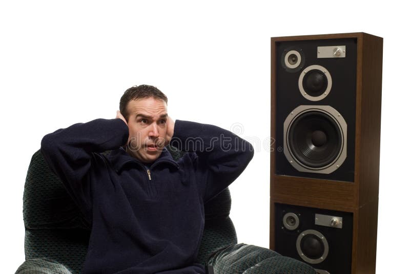 Luide Muziek stock afbeelding. Image of watt, stereo - 13868391