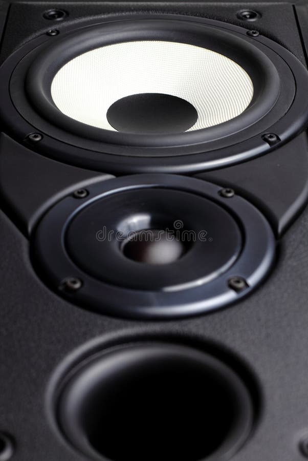 Luidspreker stock afbeelding. Image of muzikaal, tjilpen - 16002219