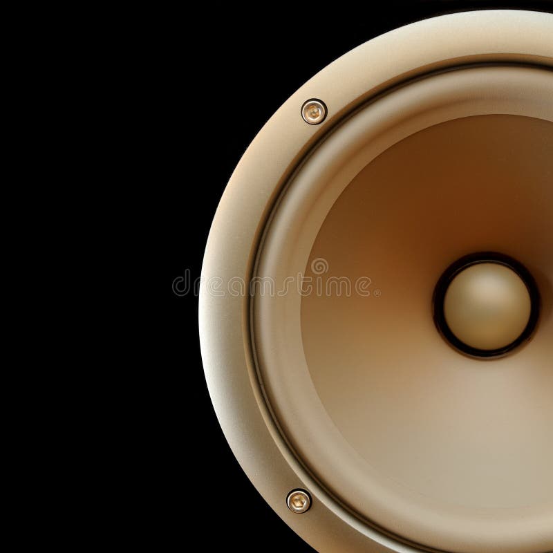 Luidspreker stock foto. Image of geluid, modern, akoestisch - 17477970