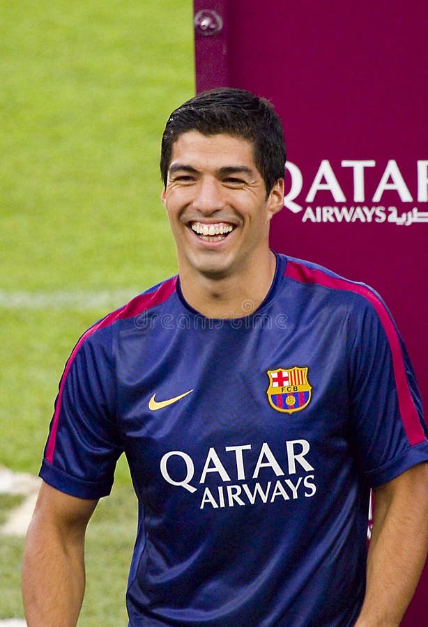 Luis Suarez Von FC Barcelona Redaktionelles Stockfotografie - Bild von ...