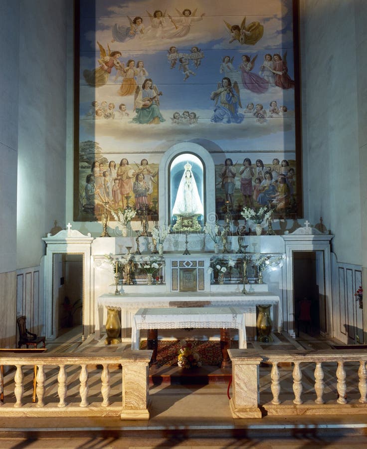 Lujan Argentina, Interior of Cathedral with the Virgin of Lujan ...